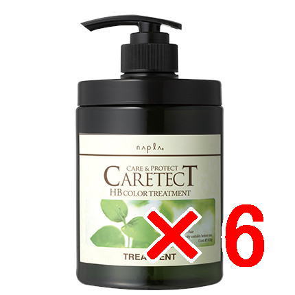 送料無料 ナプラ napra ／ ケアテクトHB カラートリートメントS 650g 6個セット ／ ケアテクトHB
