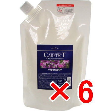 送料無料 ナプラ napra ／ ケアテクトHB スキャルプトリートメント / リフィル 600g 6個セット ／ ケアテクトHB
