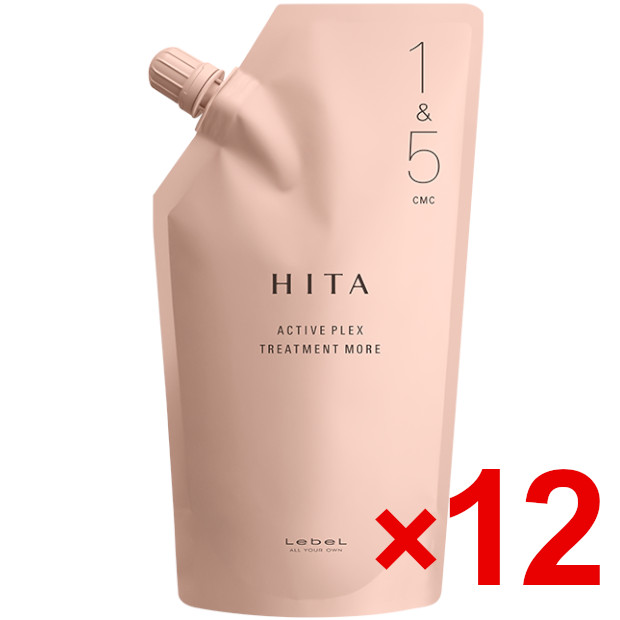 ルベル ／ ヒタ APトリートメントモア 1&5 400g 12個セット / ヘアトリートメント
