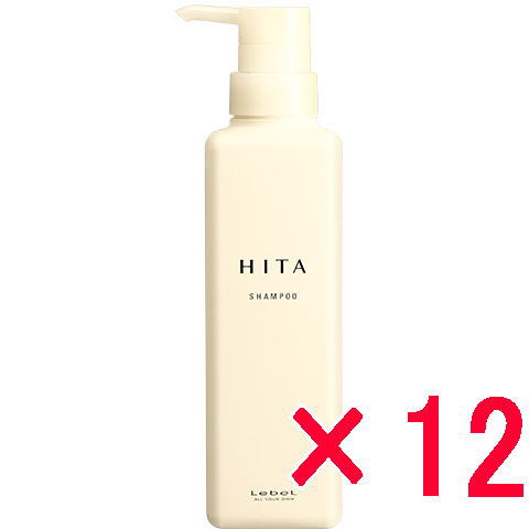 ルベル ／ ヒタ シャンプー 400ml  12個セット /  広がる・ザラつくクセ毛を根元からしなやかに