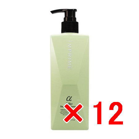 ナプラ napra ／ インプライム シルキースムースシャンプー アルファ（さらさらタイプ） 280ml 12個