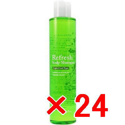 送料無料 ／ ナプラ napra ／ リフレッシュスキャルプ シャンプー〈ライトクールタイプ〉 200mL 24個 リフレッシュスキャルプシリーズ