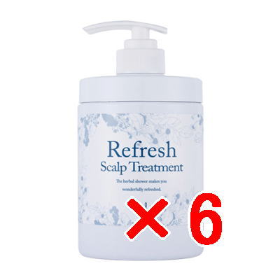 送料無料 ナプラ napra ／ リフレッシュスキャルプヘア トリートメント 650g 6個