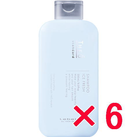 ルベル ／ ジオスタンダード シャンプー アイスフレッシュ  250mL【6個セット】