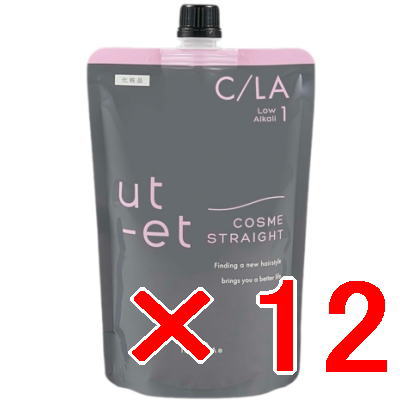 ★【送料無料】ナプラ napra ／ ウトエト コスメストレート C/LA 1 500g 【12個】
