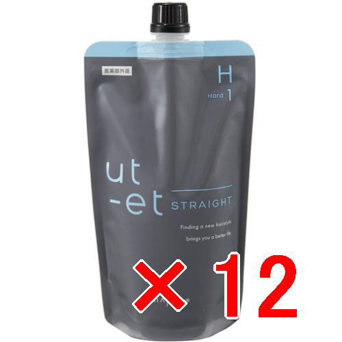 ★【送料無料】ナプラ napra ／ ウトエト ストレート H 第1剤 400g 【12個】
