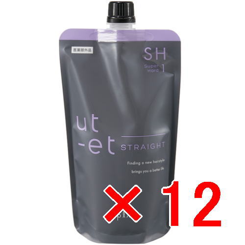 ★【送料無料】ナプラ napra ／ ウトエト ストレート SH 第1剤 400g 【12個】