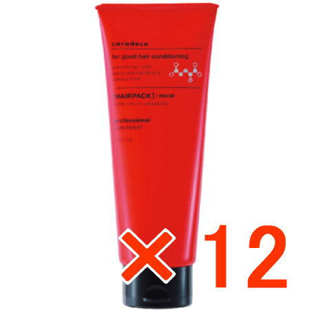 送料無料 ナカノ ／ キャラデコ ヘアパック モイスト 200g トリートメント 12個
