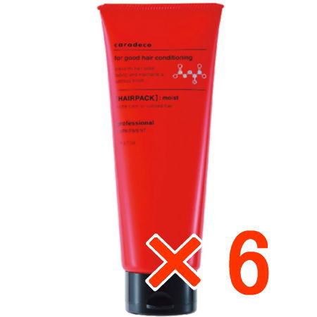 送料無料 ナカノ ／ キャラデコ ヘアパック モイスト 200g トリートメント 6個