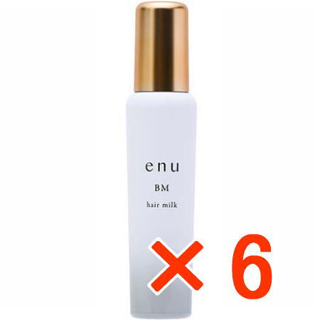 送料無料 ナカノ ／ エヌ ヘアミルク BM 100ml 6個