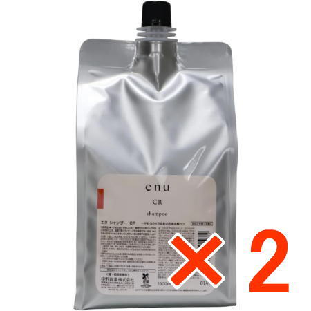 送料無料 ナカノ ／ エヌ シャンプー CR 1500ml 詰替 2個