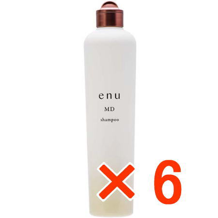 送料無料 ナカノ ／ エヌ シャンプー MD 300ml 6個