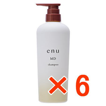 送料無料 ナカノ ／ エヌ シャンプー MD 600ml 6個