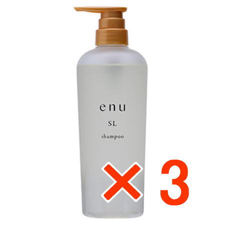 送料無料 ナカノ ／ エヌ シャンプー SL 600ml 3個