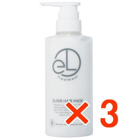 送料無料 グリッターボンド ／ エリクシアマスク 400ml 3個