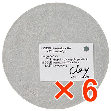 送料無料 ナカノ ／ モデニカ アート クレイ 60g 6個