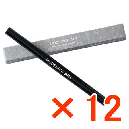 送料無料 ナカノ ／ モデニカ アート ワイド ペンシル オリーブグレイ 0.31g 12個