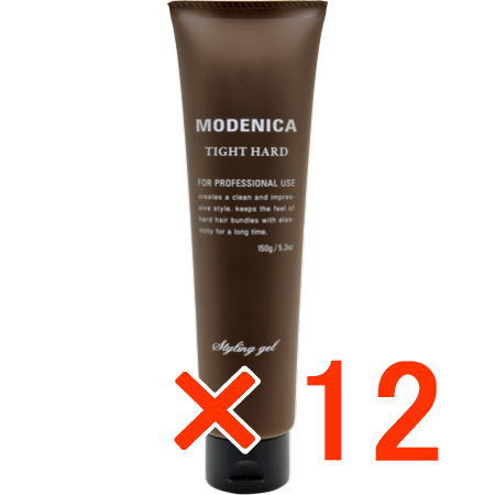 送料無料 ナカノ ／ モデニカ タイト ハードジェル 150g 12個