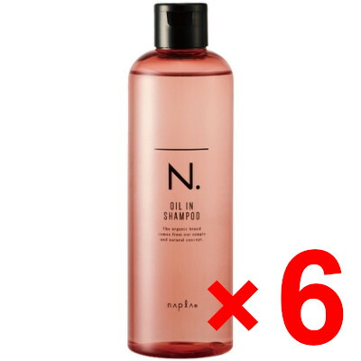 送料無料 ナプラ ／ N. エヌドット オイルイン シャンプー 300ml 6個 フルーティーフローラルの香り
