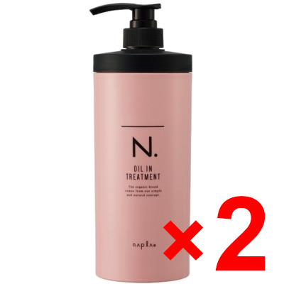 送料無料 ナプラ ／ N. エヌドット オイルイン トリートメント 650g 2個 フルーティーフローラルの香り