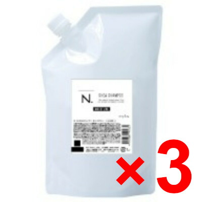 送料無料 ナプラ ／ N. エヌドット シアシャンプー モイスチャー 750ml リフィル 3個 ホワイトフローラルの香り SHEA