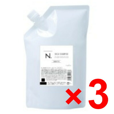 送料無料 ナプラ ／ N. エヌドット シアシャンプー スムース 750ml リフィル 3個 ホワイトフローラルの香り SHEA