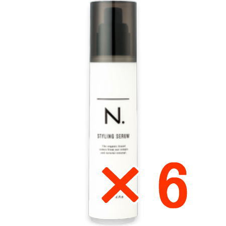 送料無料 ナプラ ／ N. エヌドット スタイリングセラム 94g 6個 ホワイトジャスミン&ミュゲの香り