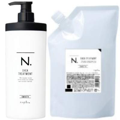 送料無料 ナプラ ／ N. エヌドット シアトリートメント スムース 650g ＆ 650gリフィル セット SHEA