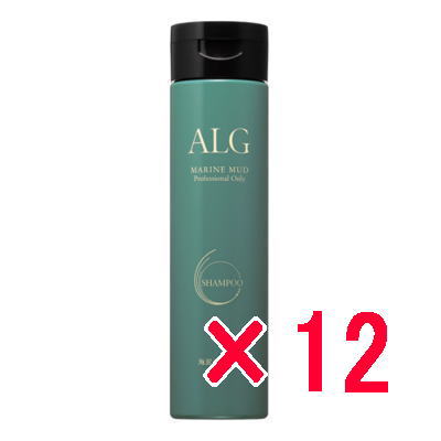 パシフィックプロダクツ ／ ALG  アルグシャンプー 300ml  12個セット【複合アミノ酸系弱酸性シャンプー】毛穴につまった汚れをしっかり落とす海泥シャンプー