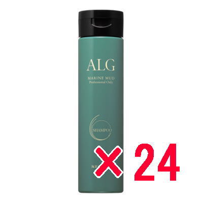 パシフィックプロダクツ ／ ALG  アルグシャンプー 300ml  24個セット【複合アミノ酸系弱酸性シャンプー】毛穴につまった汚れをしっかり落とす海泥シャンプー