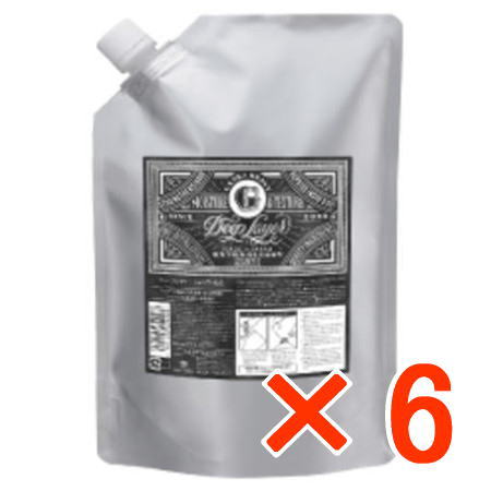 送料無料 ディープレイヤー シャンプーExG 750ml 6個 b-ex