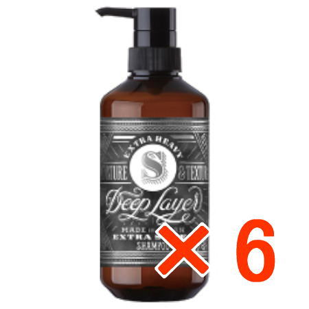 送料無料 ディープレイヤー シャンプーExS 500ml 6個 b-ex