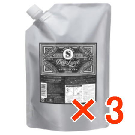 送料無料 ディープレイヤー シャンプーExS 750ml 3個 b-ex