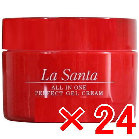 送料無料 パシフィックプロダクツ ／ ラ・サンタ?オールインワン パーフェクト ジェルクリーム 63g 24個