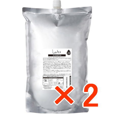 送料無料 ロレッタ まいにちのすっきりシャンプー 2500ml 2個 b-ex