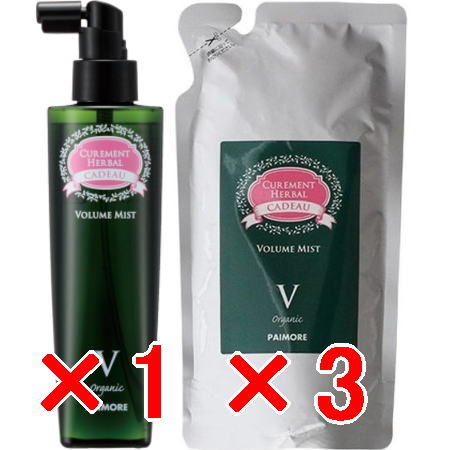 送料無料 パイモア π more ／ キャドゥ ボリュームミスト 200ml ＆ 180ml詰替え3個?セット 美容室専売品の通販はau PAY マーケット - amugis au PAY ...