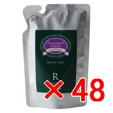 送料無料 パイモア π more ／ キャドゥ リペアミルク 100g 詰替え 48個セット ／ 美容室専売品 洗い流さないヘアトリートメント