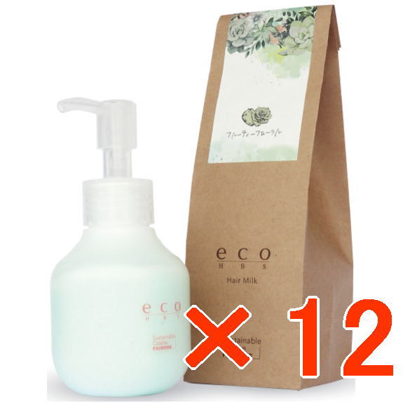 パイモア エコエイチビーエス ヘアミルク 80g フルーティーフローラル【12個セット】／ 美容室専売品 ヘアミルク