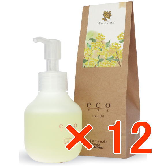 パイモア エコエイチビーエス ヘアオイル 80ml キンモクセイ【12個セット】／ 美容室専売品 ヘアオイル