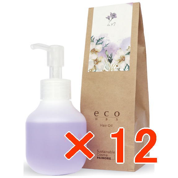 パイモア エコエイチビーエス オイル 80ml ムスク【12個セット】／ 美容室専売品 ヘアオイル