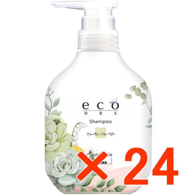 パイモア エコエイチビーエス シャンプー 500ml フルーティーフローラル  24個セット ／ 美容室専売品 ヘアシャンプー