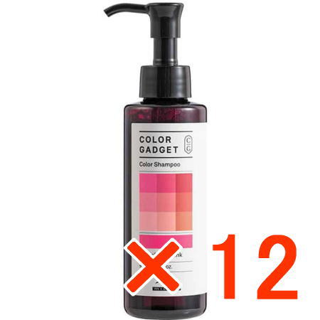 送料無料 ミルボン ／ カラーガジェット カラーシャンプー ストロベリーピンク 150ml 12個 ／ カラーシャンプー 美容室専売品 正規品