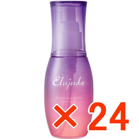 送料無料 ミルボン ／ エルジューダ ブリーチケア セラム 120ml 24個 ／ ヘアトリートメント 美容室専売品 ワックス スタイリング剤