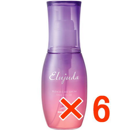 送料無料 ミルボン ／ エルジューダ ブリーチケア セラム 120ml 6個 ／ ヘアトリートメント 美容室専売品 ワックス スタイリング剤 正規品