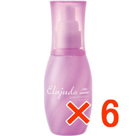 送料無料 ミルボン ／ エルジューダ エクストラリペア セラム 120ml 6個 ／ ヘアトリートメント 美容室専売品 ワックス スタイリング剤