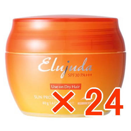 送料無料 ミルボン ／ エルジューダ サンプロテクト バーム 40g 24個 ／ ヘアトリートメント 美容室専売品 ワックス スタイリング剤 正規品
