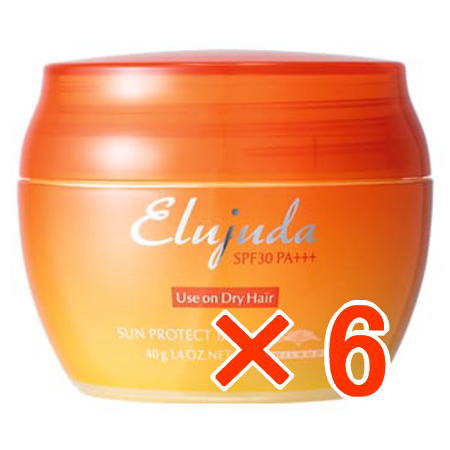 送料無料 ミルボン ／ エルジューダ サンプロテクト バーム 40g 6個 ／ ヘアトリートメント 美容室専売品 ワックス スタイリング剤 正規品