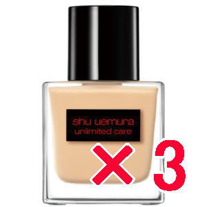 シュウウエムラ ／ アンリミテッド ケア ツヤ セラム ファンデーション  674 35mL【3個】shuuemura [ 国内正規品 ] ファンデーション