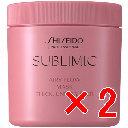 ★【送料無料】 資生堂 シセイドウ ／ サブリミック／ エアリーフロー　マスク 680g　(THICK　【2個】
