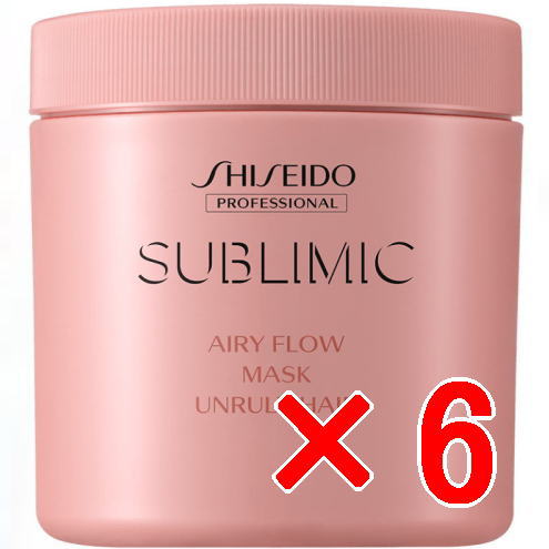 ★【送料無料】 資生堂 シセイドウ ／ サブリミック／ エアリーフロー　マスク 680g　(UNRULY HAIR) (まとまりにくい髪)  【6個】